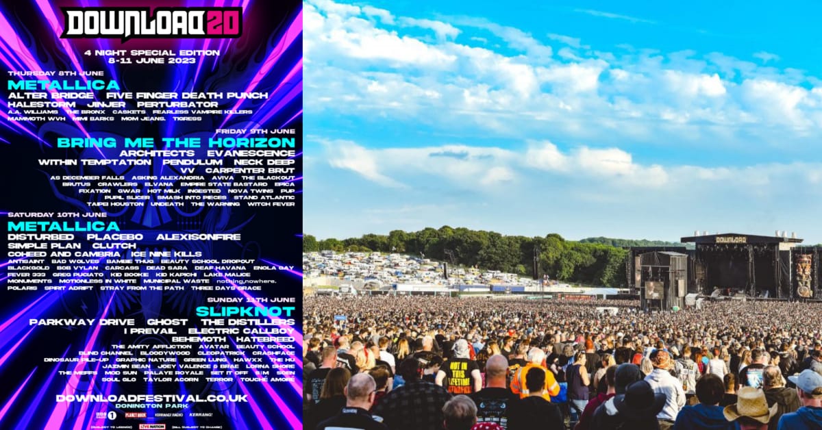 Download adds 40+ bands to the line-up as day tickets go on sale