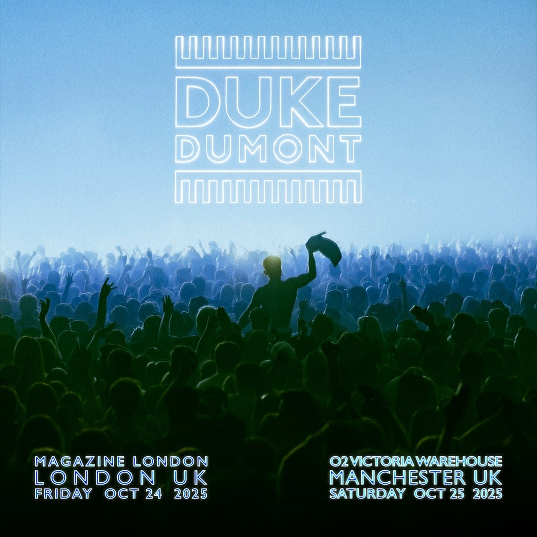 Duke Dumont announces 2025 UK live dates | TheFestivals