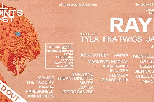 All Points East: Full line-up revealed for RAYE