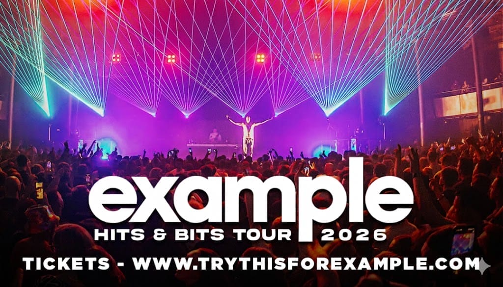 Example announces ‘Hits & Bits’ UK tour for 2026